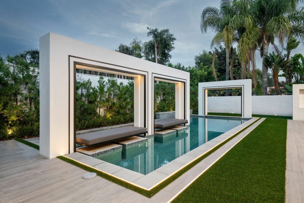 A Tranquil Backyard Oasis With Some ‘Wow Factor’ Hidden Features ...