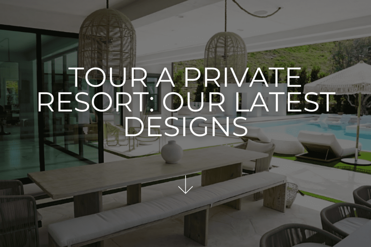 Tour A Luxury Private Resort: Our Latest Breathtaking Designs ...