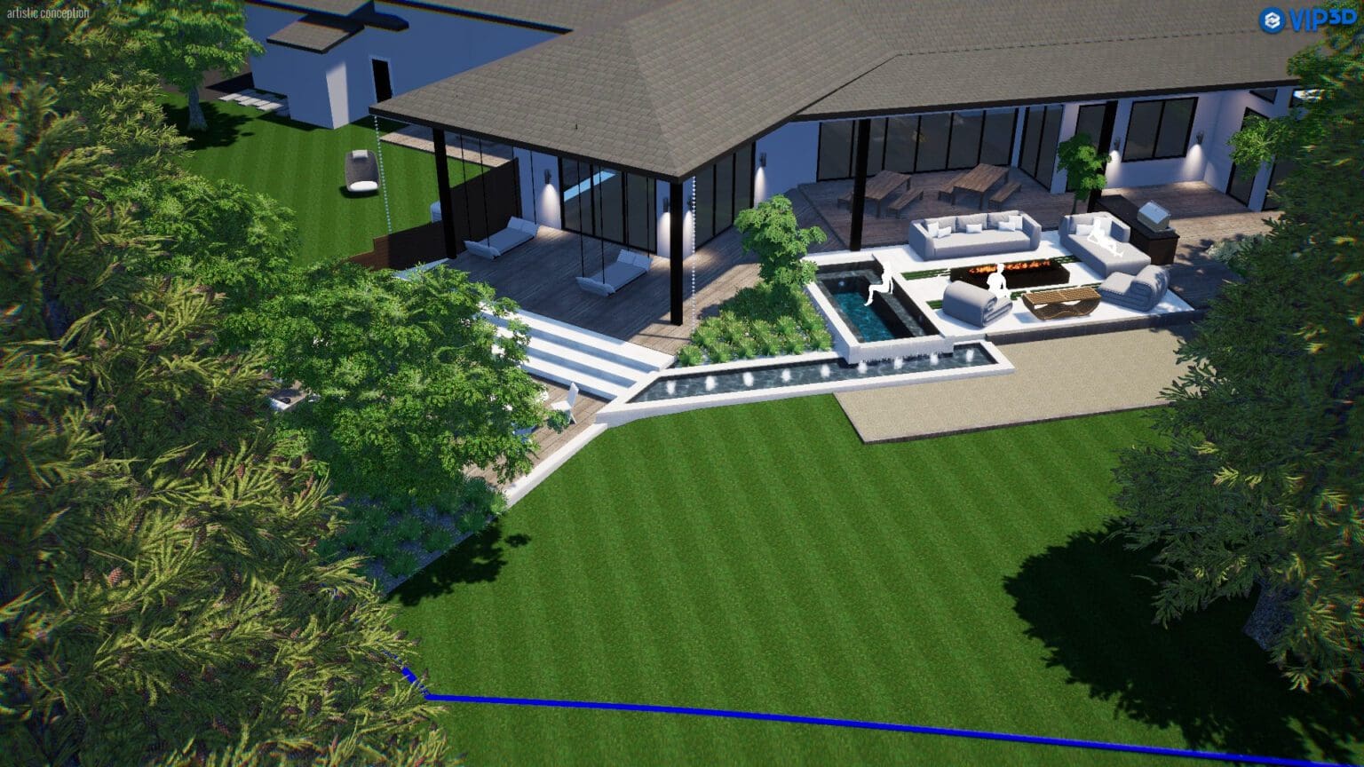 A Luxury Yard In A Cold Climate? Yes, It's Possible. - Foxterra Design